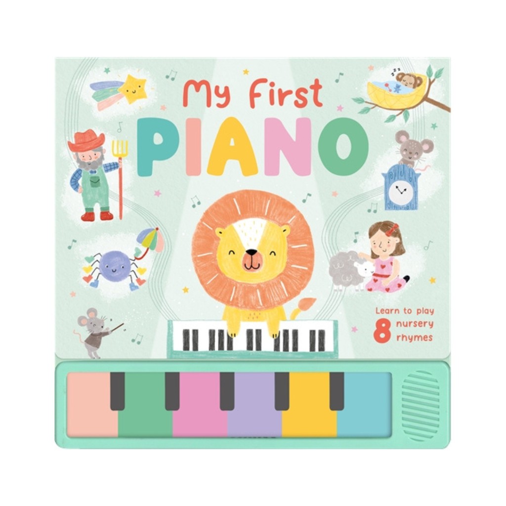 My First Piano Book With Buttons To Play 8 Classic Nursery Rhymes ...