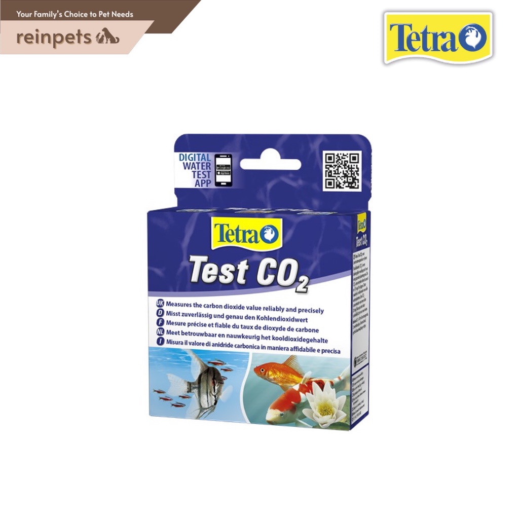 Tetra AQ Test CO2 Fresh Water Test Kits, Measures the carbon Dioxide ...