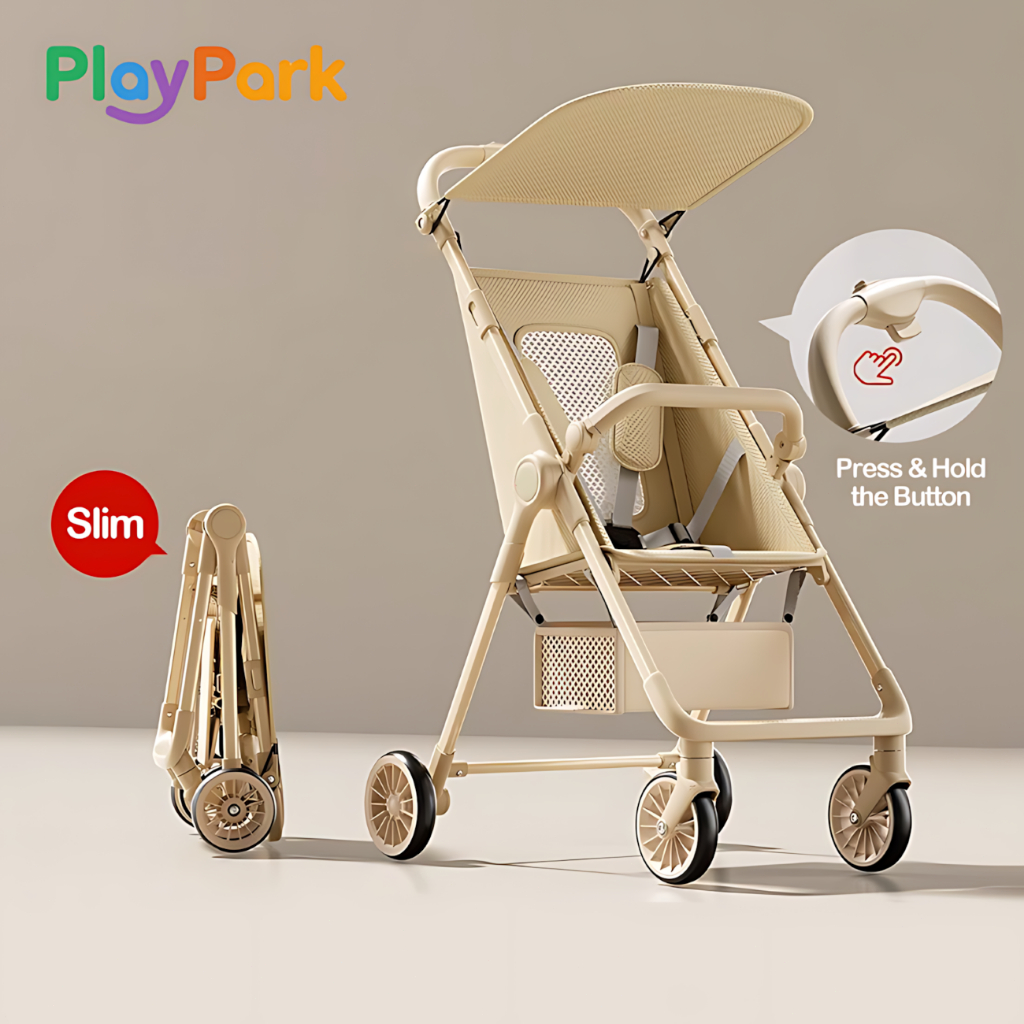 Playpark Stroller Baby Foldable Baby Stroller Lightweight Cabin Size ...