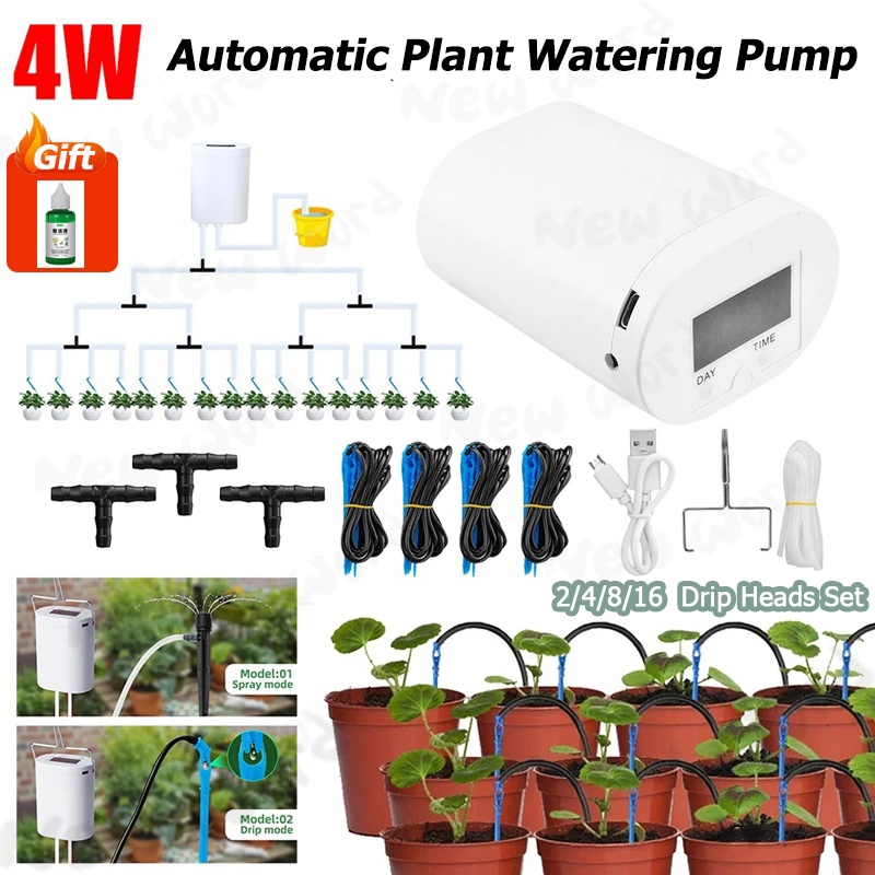 🔥🔥🔥Automatic Watering System Plant Automatic Watering 4/8/12/16 Head ...
