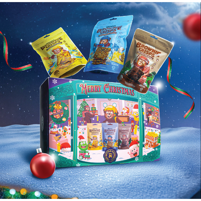 The Kettle Gourmet Bronys Edition Christmas Brownie Crisps Gift Set (3 ...