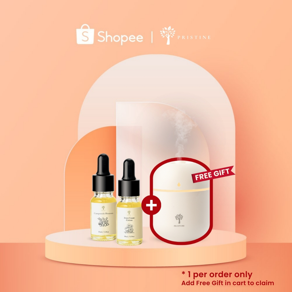 Pristine x Shopee Signature Aroma Concentrates + Free Diffuser ...