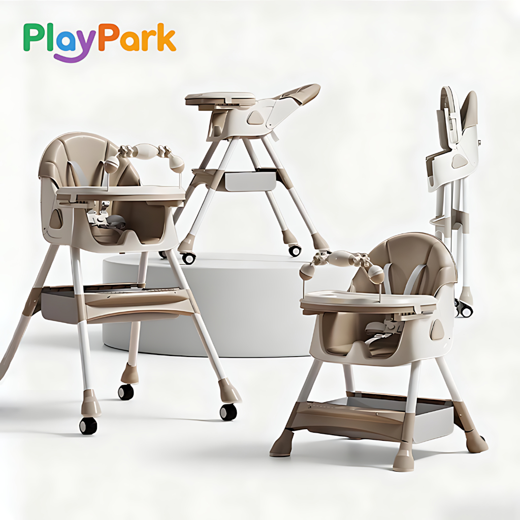 Playpark Foldable Baby dining chair Adjustable heigh Multifunctional ...