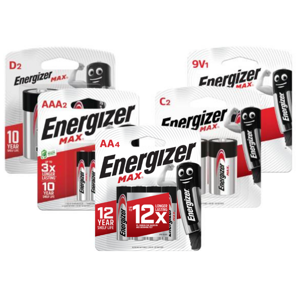Energizer MAX AA / AAA / C / D / 9V Alkaline Battery | Shopee Singapore