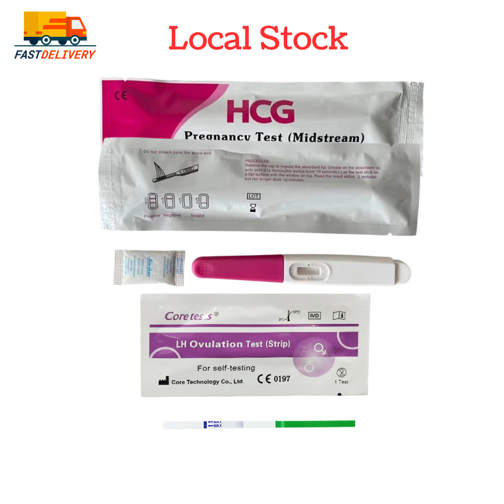 SG Local Stock Urine Test Kit for Pregnancy and Ovulation Strip ...