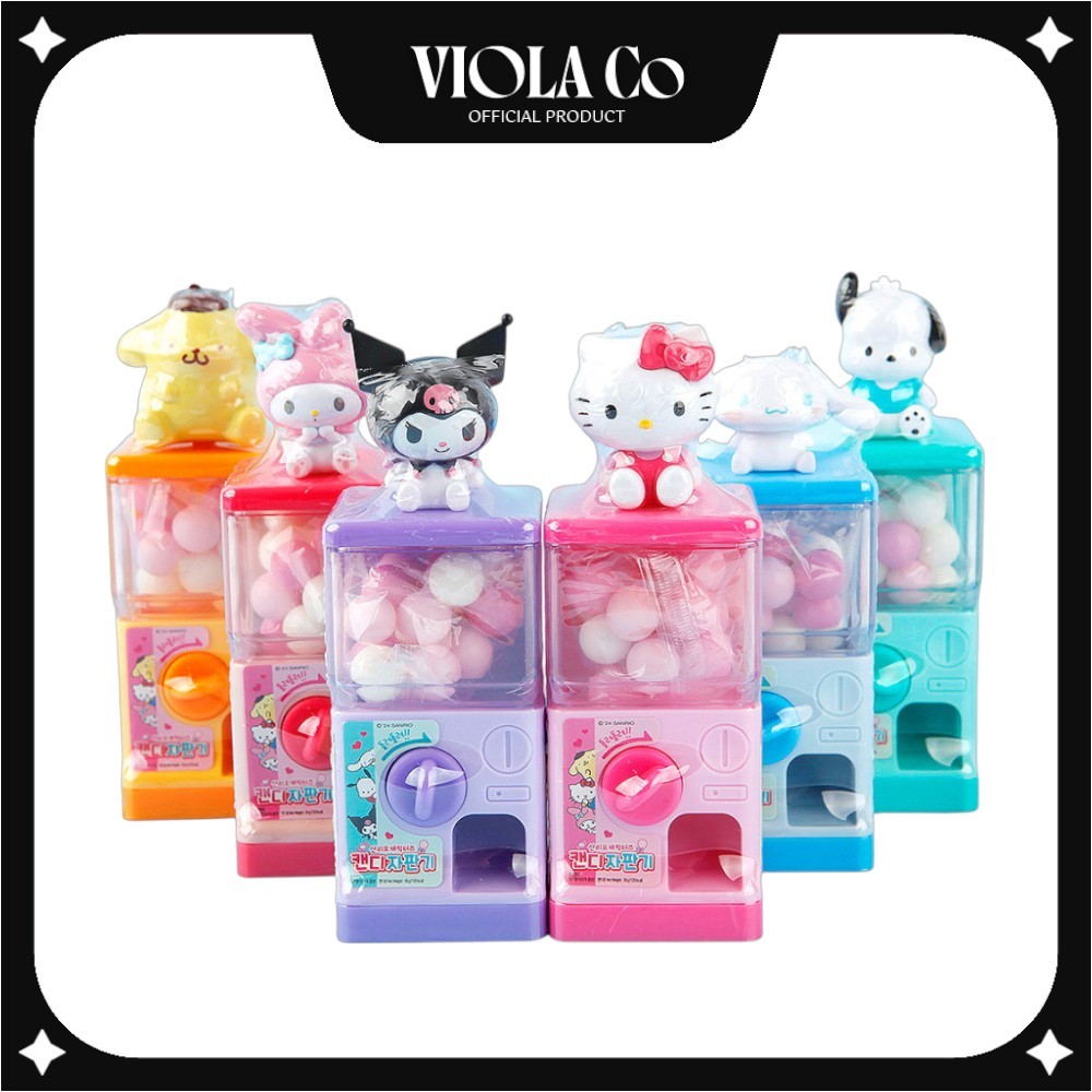 [Sanrio] Figure Toy Candy Vending Machine (Hello Kitty My Melody Kuromi ...