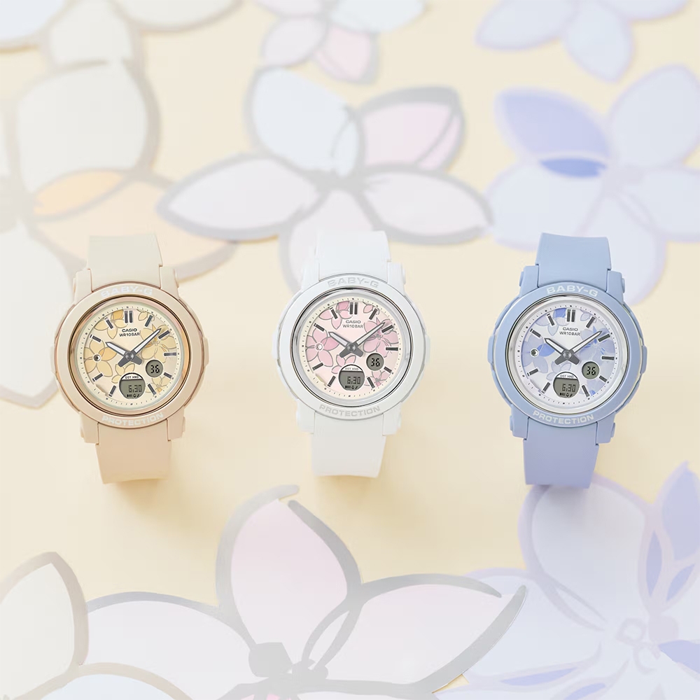 CASIO BABY-G BGA-290 Women's AnalogDigital Watch Resin Band | Shopee ...