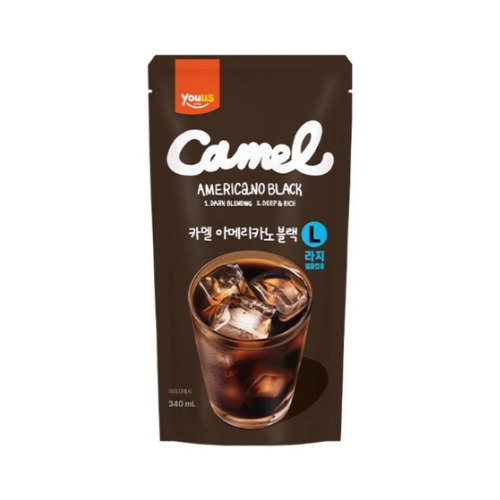 [GS25] YOUUS Americano Black 340ml 카멜 아메리카노 블랙 / Americano Sweet 340ml ...