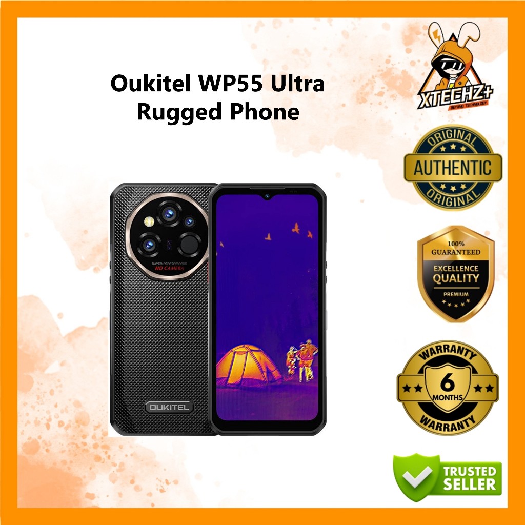 Oukitel WP55 Ultra Rugged Phone Dual Sim 16GB+512GB | Shopee Singapore
