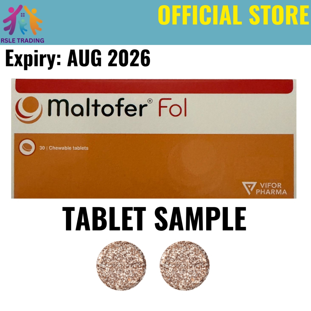 Maltofer Chewable with Folic Acid 30 Tablets | Iron & Folate Support ...