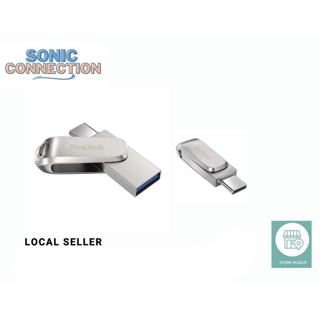 SanDisk Ultra Dual Drive Go USB Type-C USB3.2 64GB/128GB/256GB (400MB/s ...