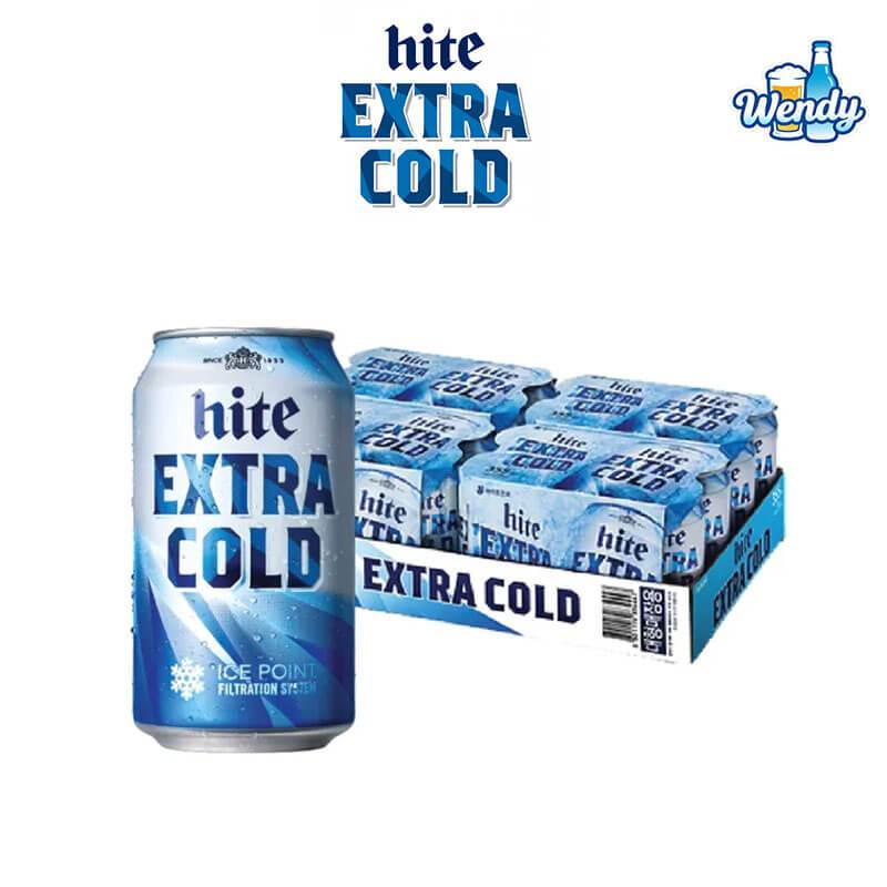 Hite Beer Extra Cold (1 carton: 24 cans x 355 ml) | Shopee Singapore