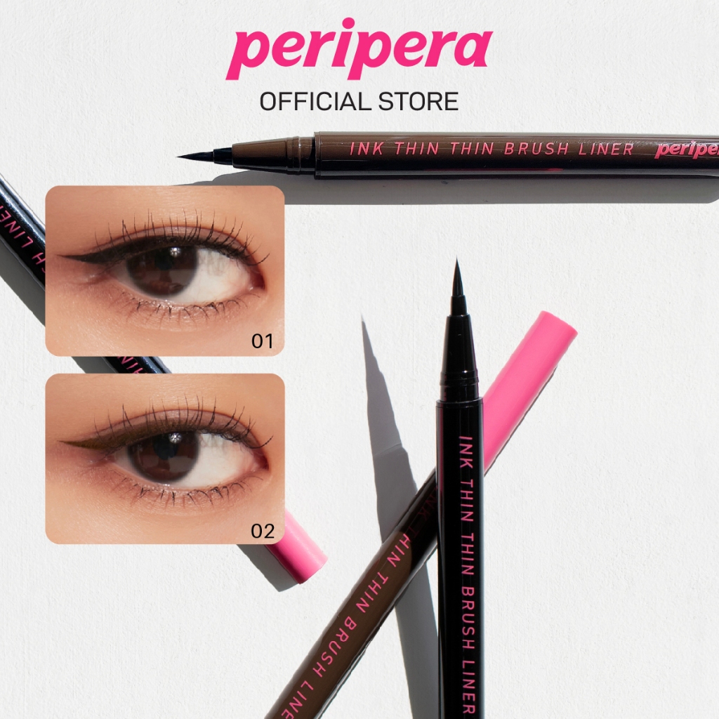 [PERIPERA] Ink Thin Thin Brush Liner 0.5g (Eyeliner | Brush liner ...