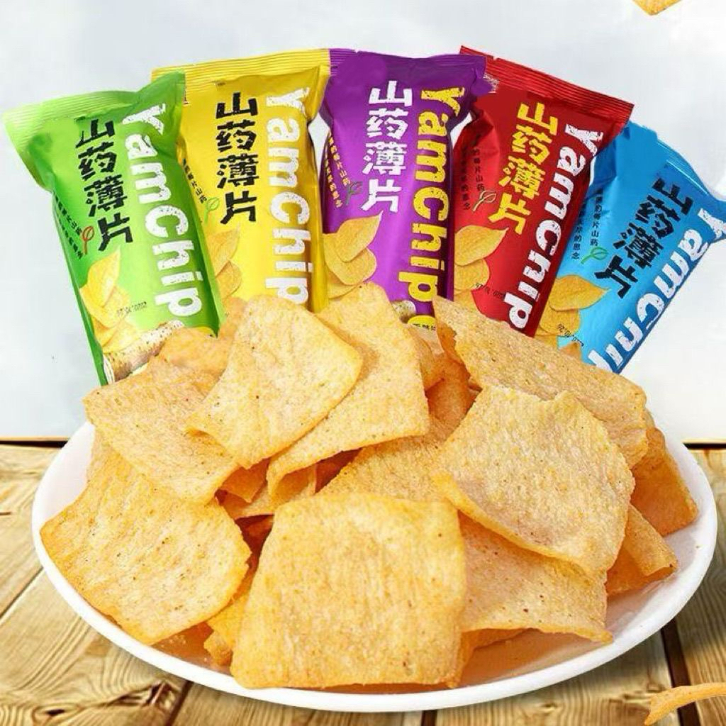 SG Local Seller Yam Chip Healthy Snack Crispy 33g per pack | Shopee ...