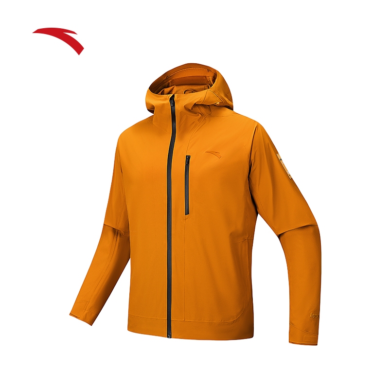ANTA Men ANTA CHN Waterproof Jacket Loose-Fit Versatile Simple Sporty ...