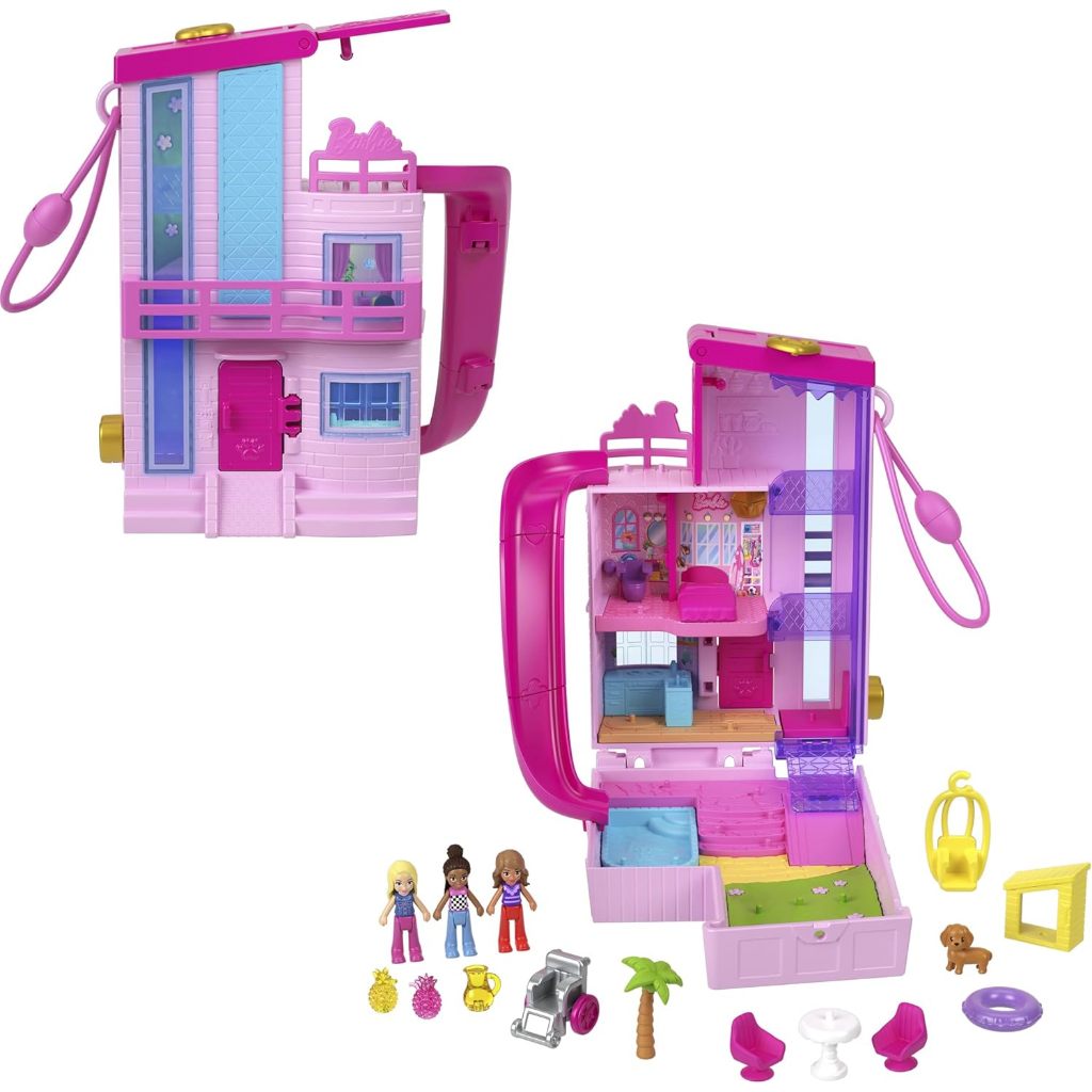 Polly Pocket Barbie Dreamhouse Compact | Shopee Singapore