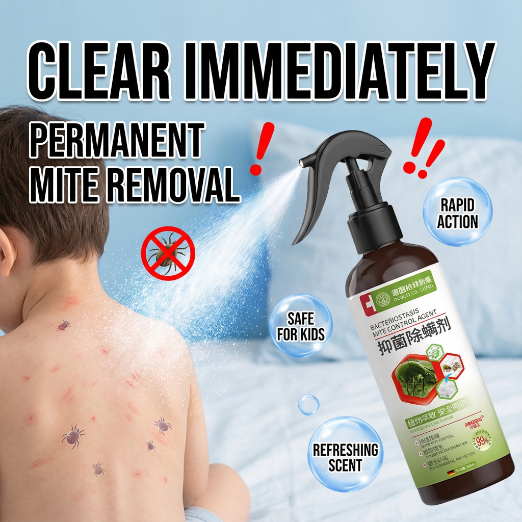 【My back doesn’t itch anymore!】Bed bug spray killer Dust mite spray Bed ...