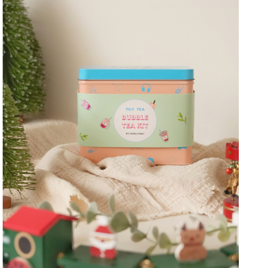 Bubble Tea Kit | Ready to Eat Brown Sugar Pearls | Caffeine Free Tea ...