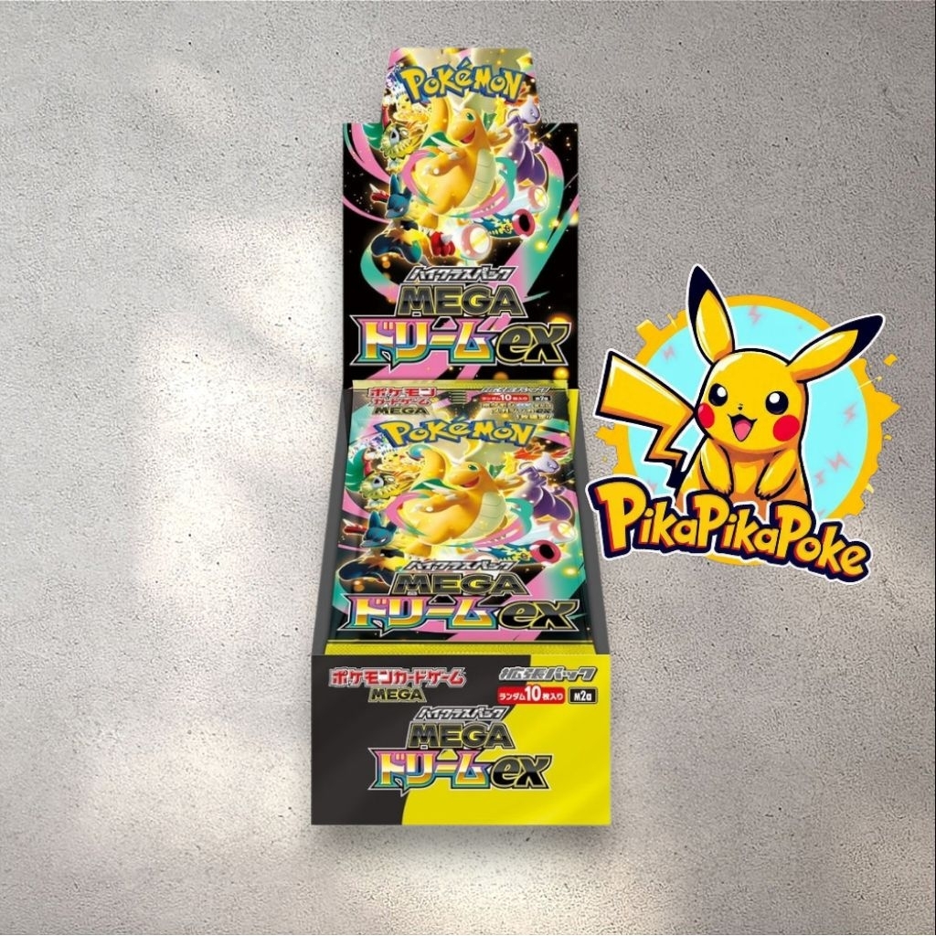 Pokémon TCG High Class Pack Mega Dream Ex Booster Box M2A - Japanese ...
