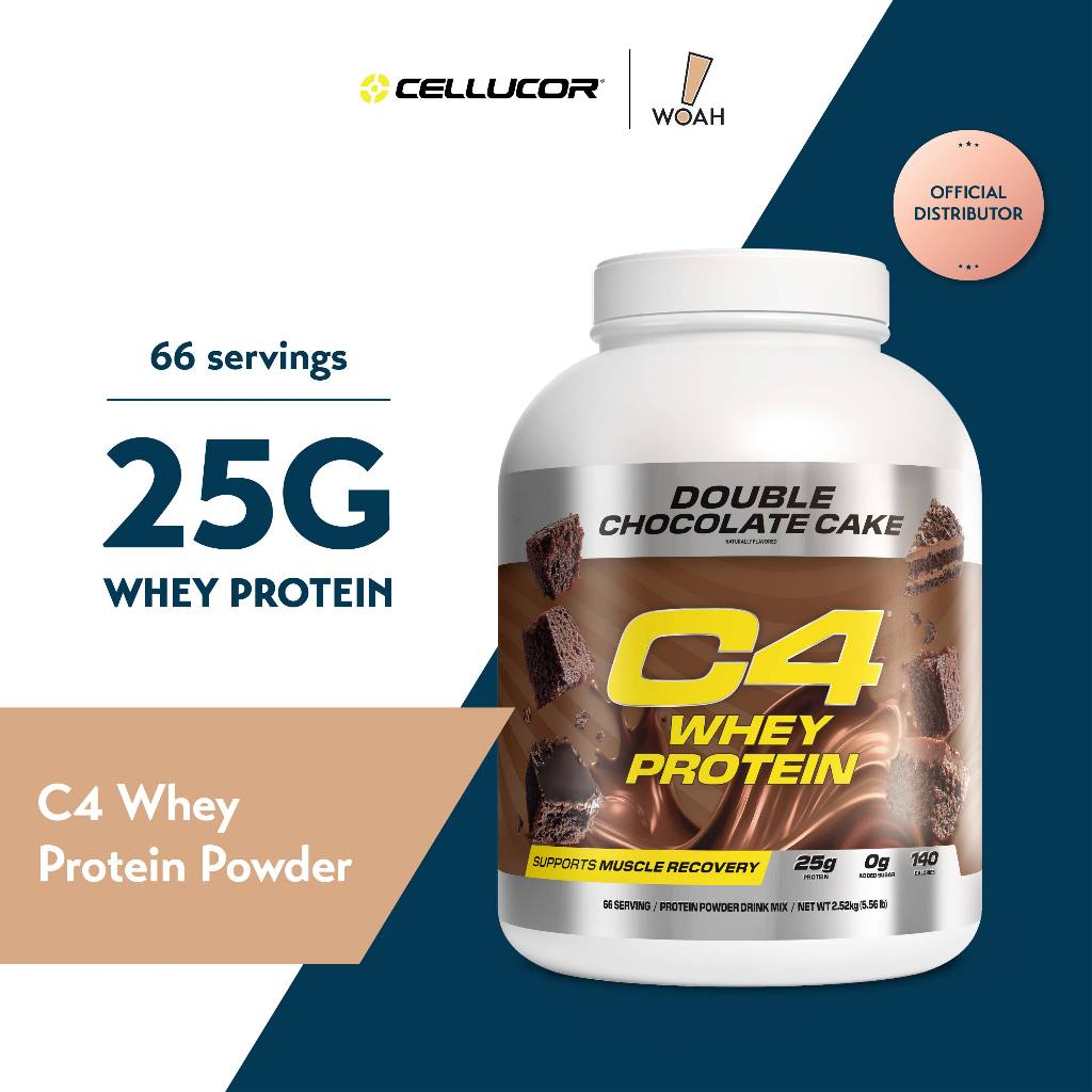Cellucor C4 Whey Protein Powder 2.28kg - 66 servings | Shopee Singapore