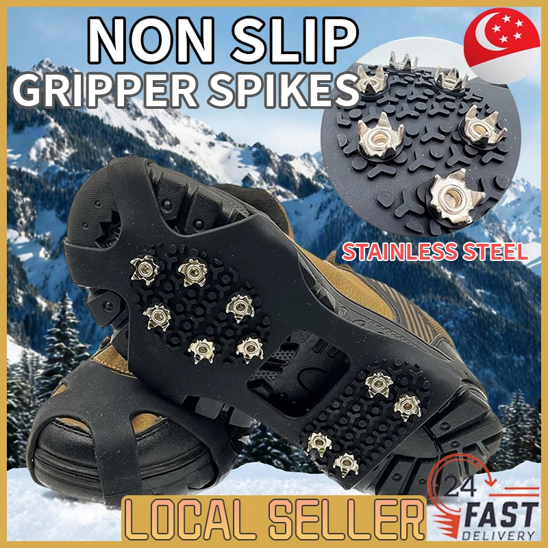 [SG In Stock]Non-slip Shoe Spike For Snow Suitable for Icy Surfaces and ...