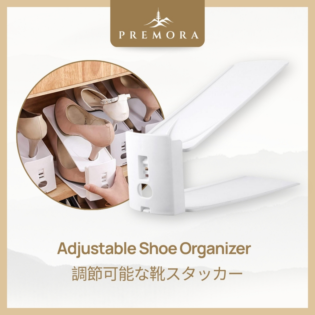 Adjustable Upgraded Shoe Stacker | Shoe Organiser | Shoe Rack | Shoe ...