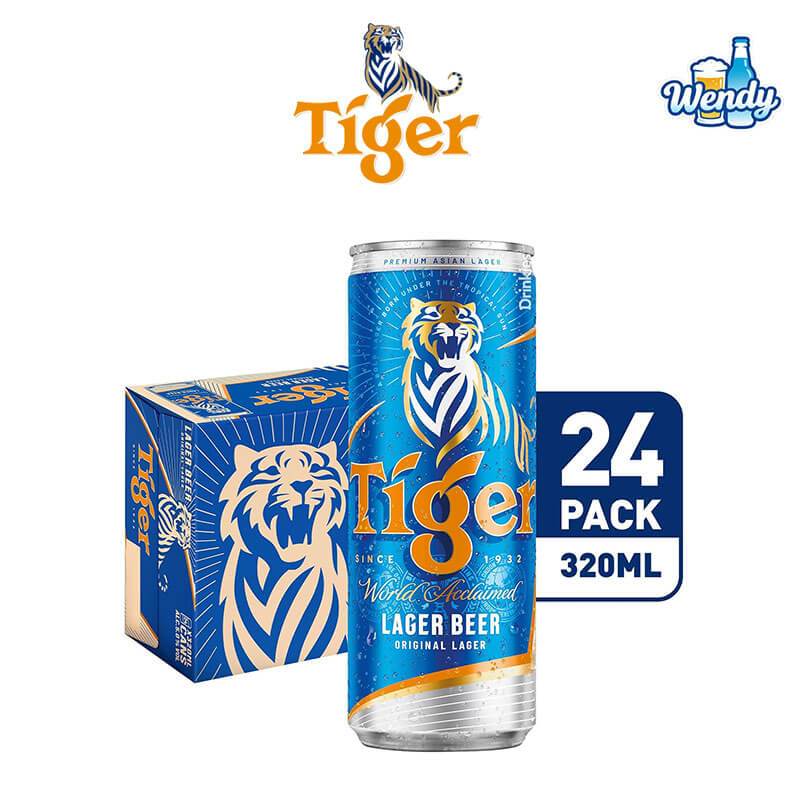 Tiger Lager Beer Can Carton, 24 x 320ml | Shopee Singapore