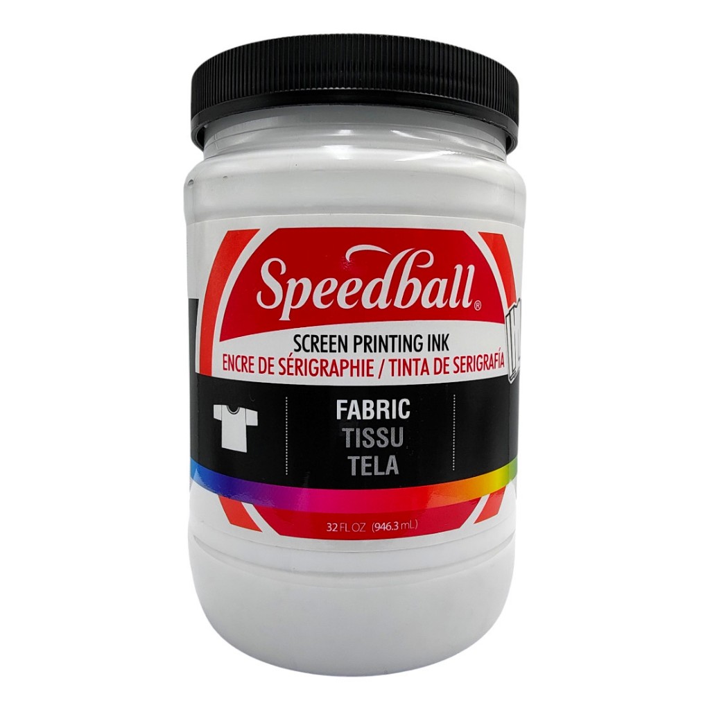 Speedball Fabric Screen Printing Ink 32oz (946.3ml) - White 4603 ...