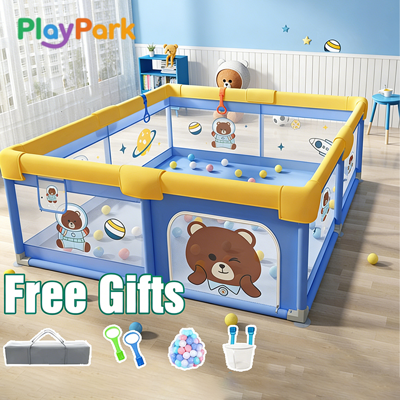 Playpark Baby Playpen fence playground Indoor Outdoor Activity Center ...
