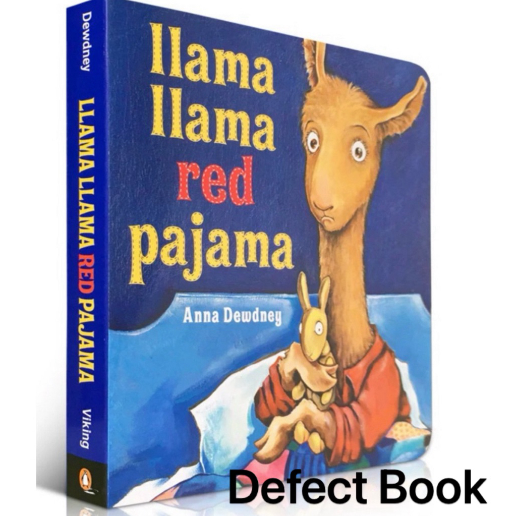 llama Llama red pajamas ( Defect Board Book) | Shopee Singapore