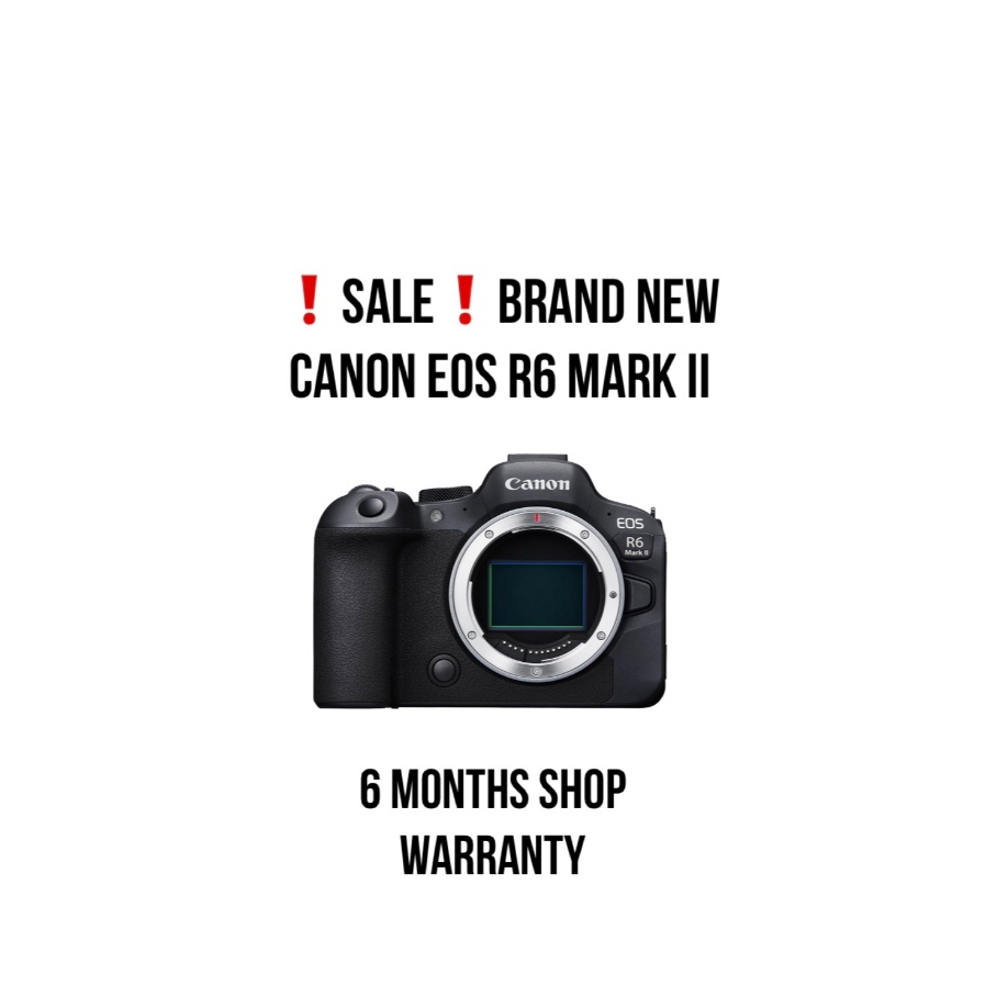 (SALE) Canon EOS R6 Mark II | Shopee Singapore