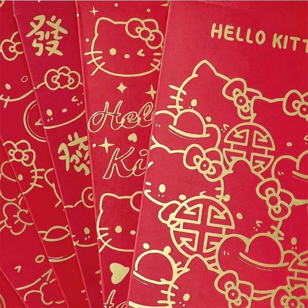 [SG STOCK CLEARANCE SALES!] CNY 2026 Cute Cartoon Hello Kitty Ang Bao ...