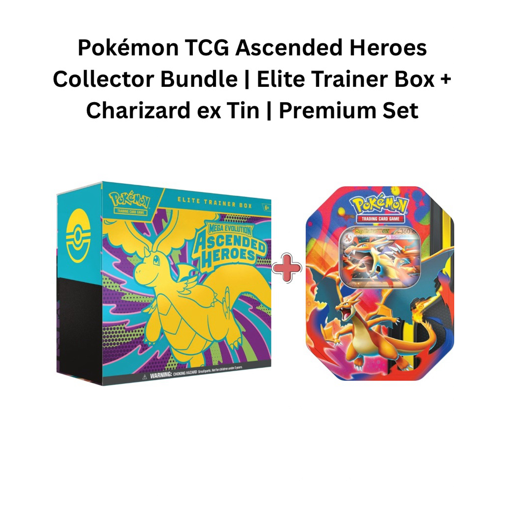 Pokémon TCG Ascended Heroes Collector Bundle | Ascended Heroes Elite ...