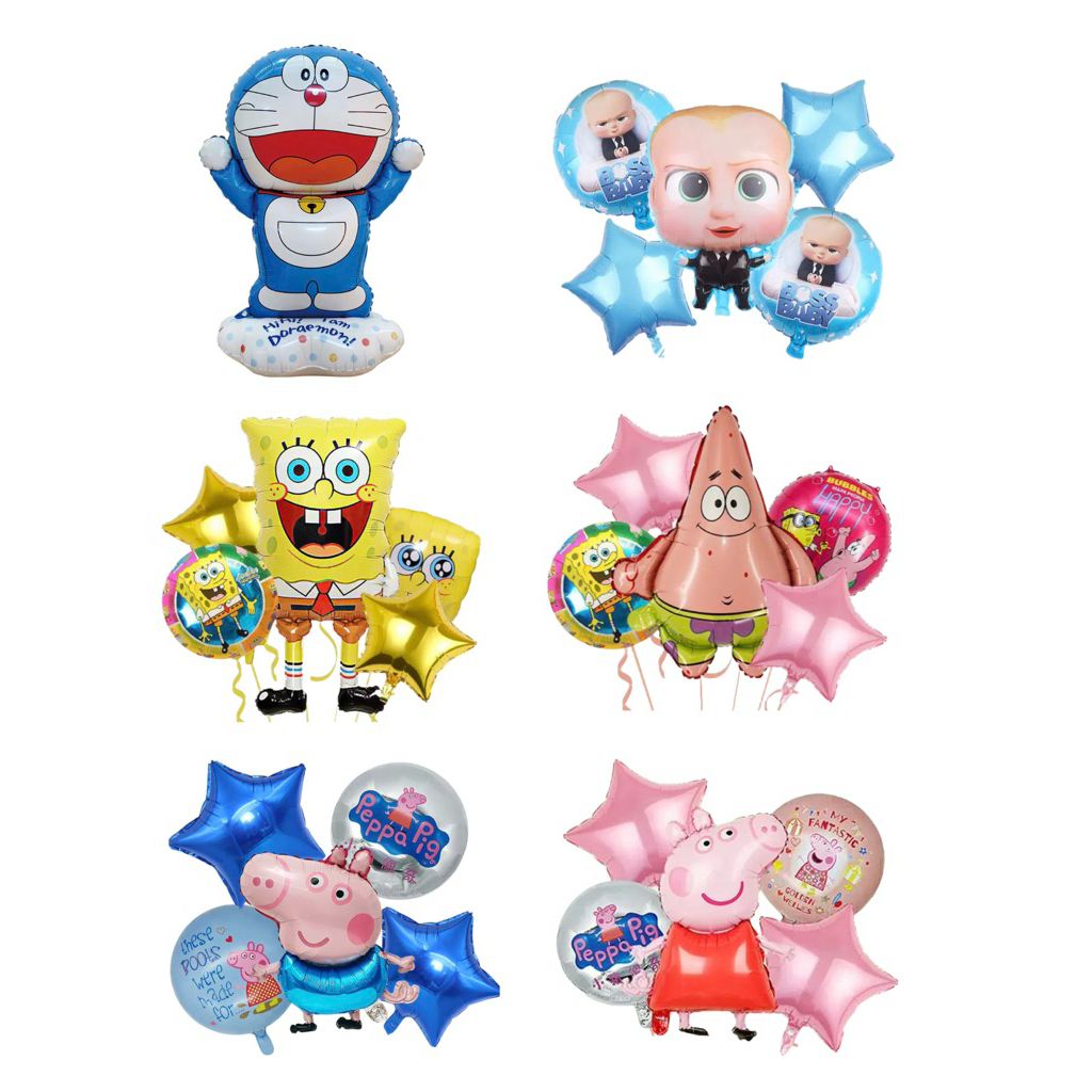 [SG SELLER]Cartoon Baby Boss Standing Doraemon SpongeBob Patrick Star ...
