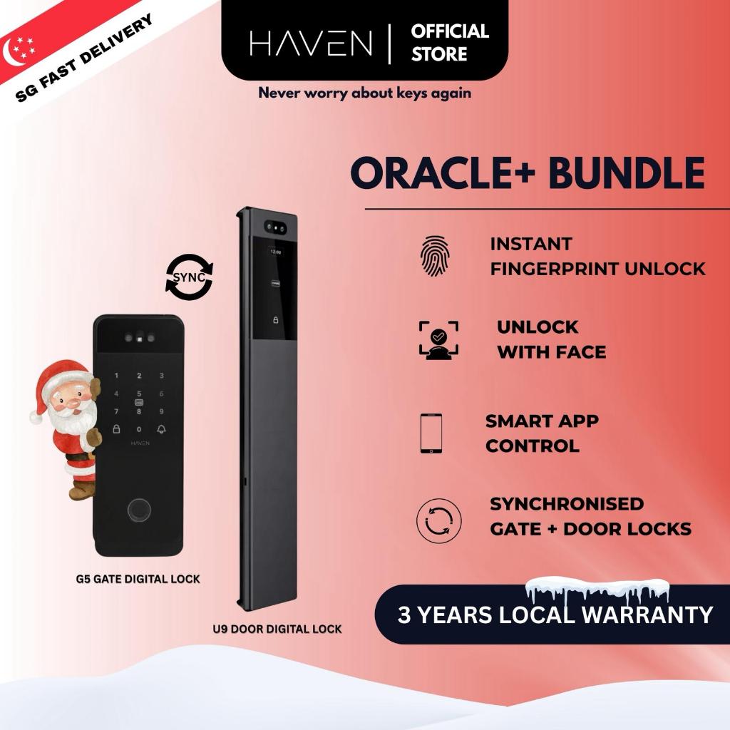 🔥 FREE INSTALLATION | Haven Oracle+ Sync Digital Lock (Value Bundle ...