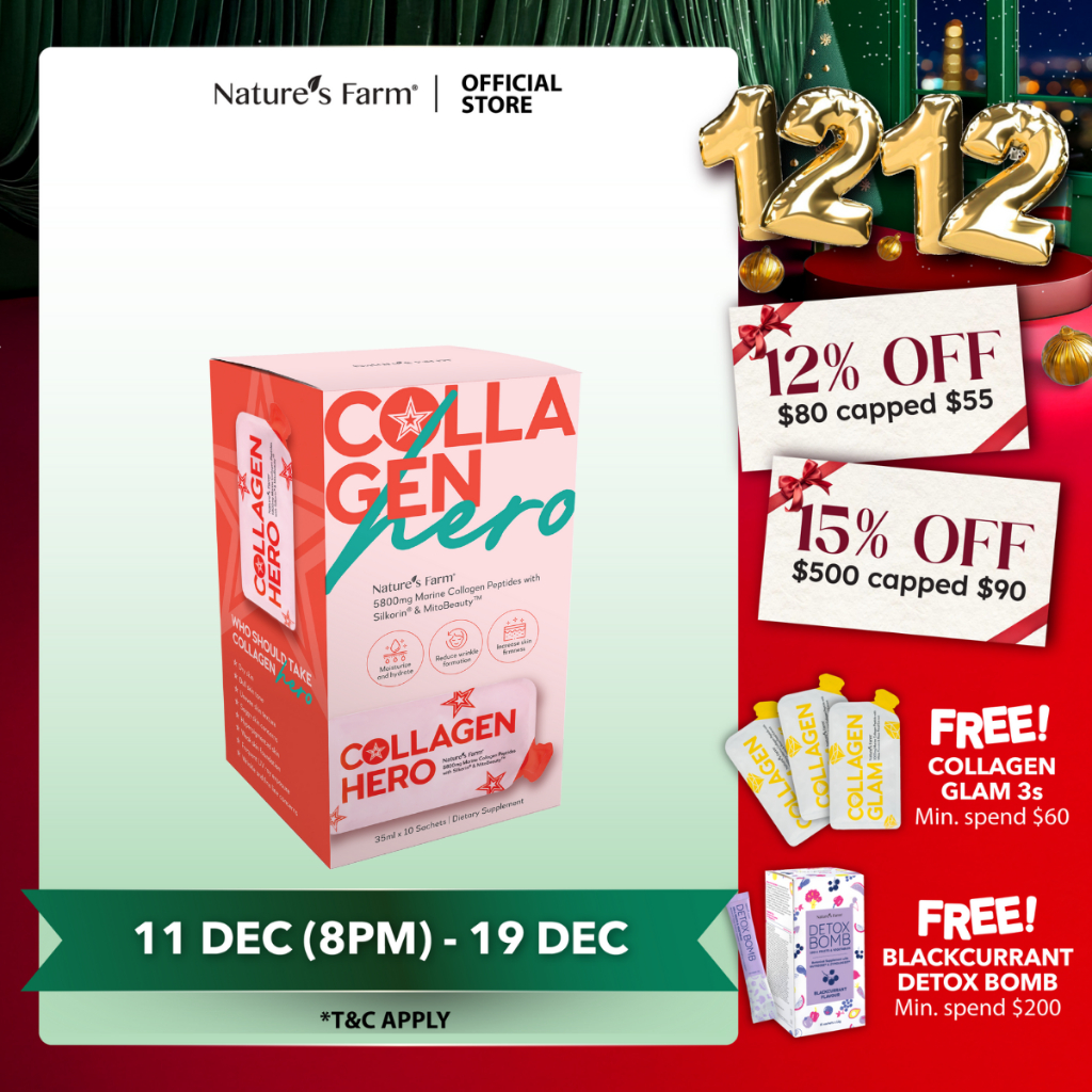 Nature's Farm® Collagen Hero 10s | Shopee Singapore