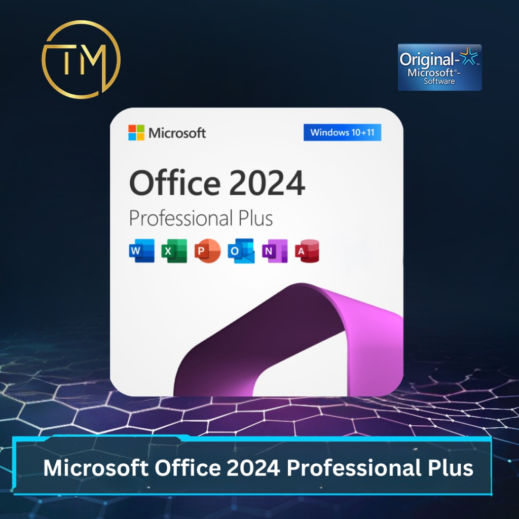 Microsoft Office 2024 PRO PLUS LIFETIME Original License Key for 1 PC ...