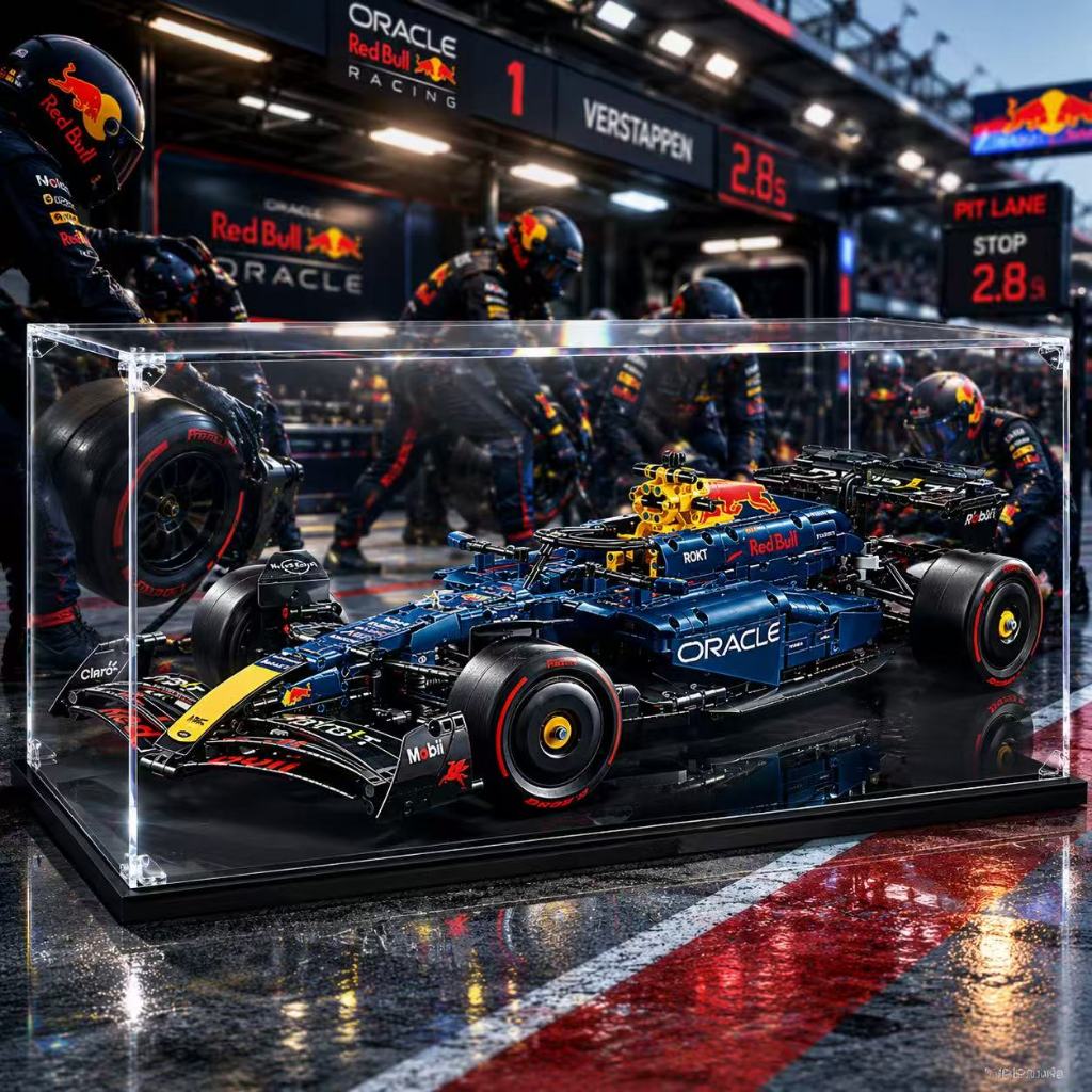 Custom Acrylic Display Box for Lego 42206 Red Bull RB20 F1 Car Kotak ...