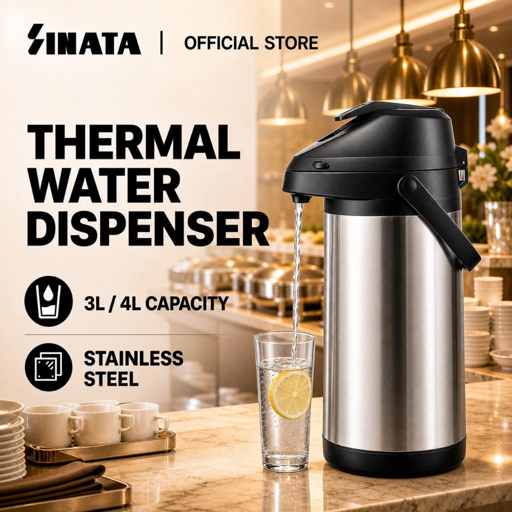 Thermal Flask Hot Water Dispenser Jug Portable Vacuum Hot Water Flask ...