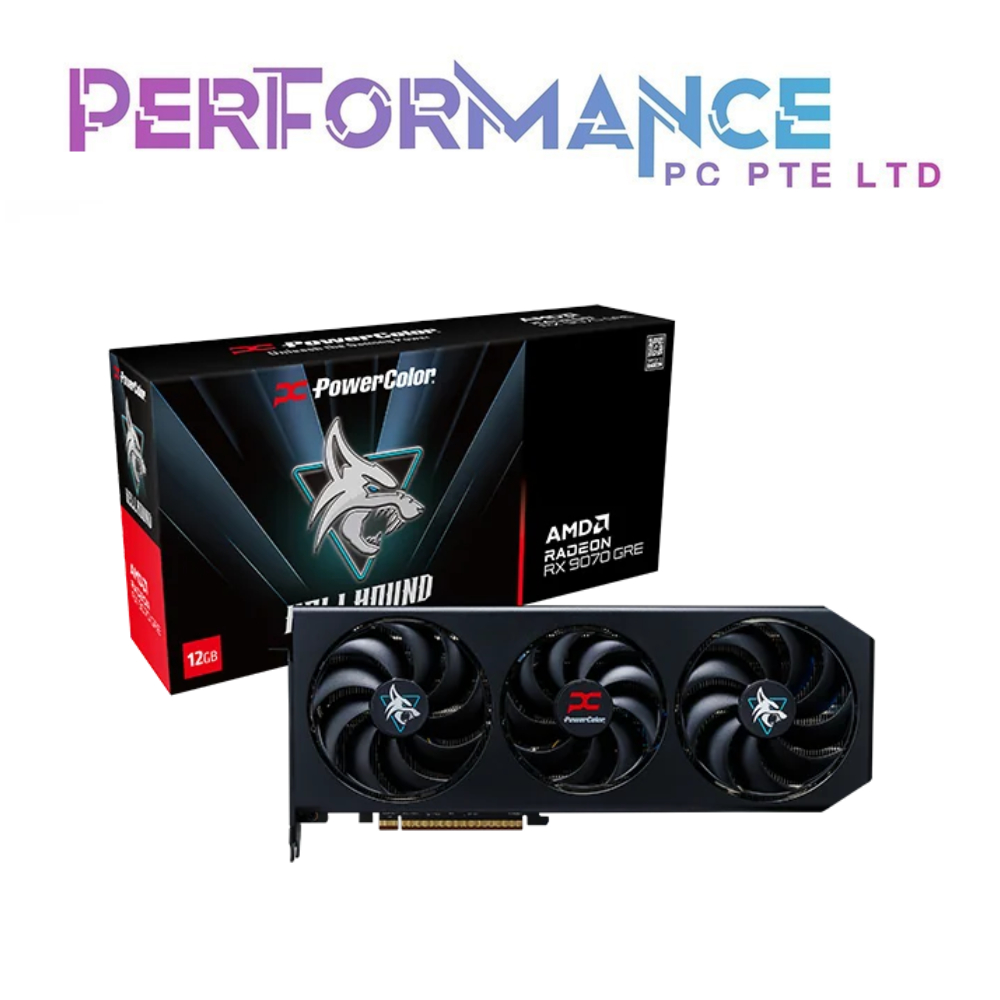Power Color Hellhound AMD Radeon™ RX 9070 GRE 12GB GDDR6 (3 YEARS ...