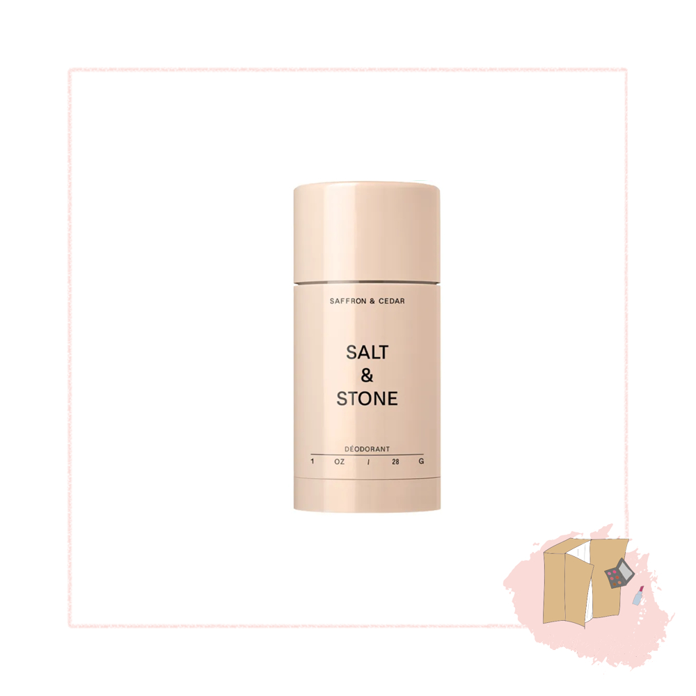 Salt & Stone Saffron & Cedar Deodorant 28g | Bergamot & Hinoki ...