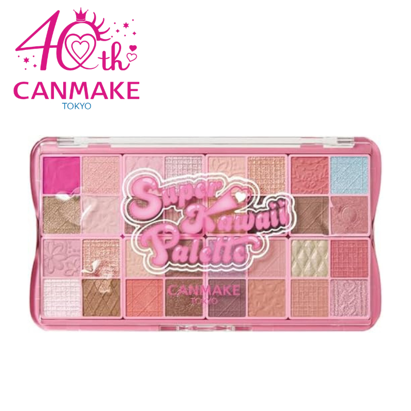 Canmake Super Kawaii Palette 40th Anniversary Limited Edition 32 Colors ...