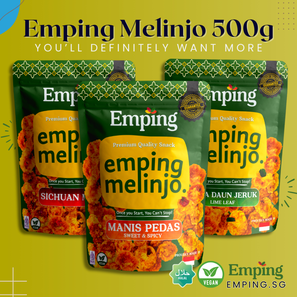 Emping Melinjo Chips by Emping So Good/Harvest Eatery 🇮🇩 Large Emping ...