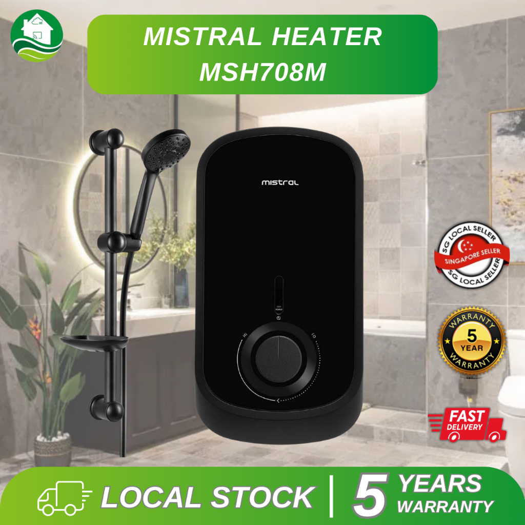 [SG Stock] Mistral MSH708M Instant Shower Heater (1 year warranty part ...