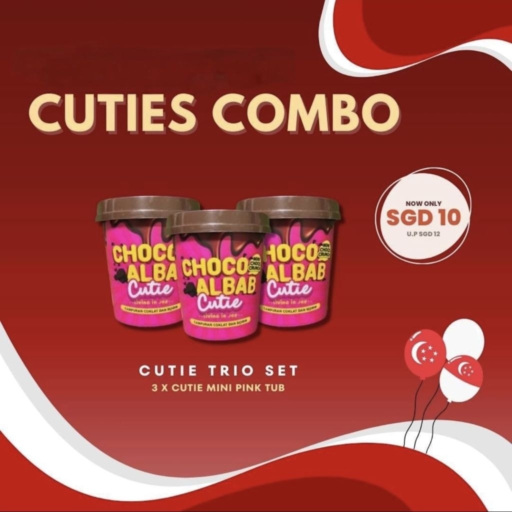 Choco Albab- Choco Cuties (Crunch/Rice/Ball/Dorayaki) | Shopee Singapore