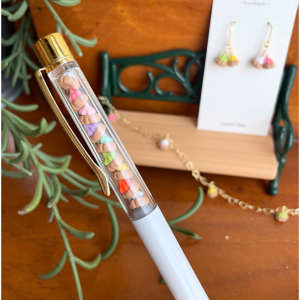Handmade in SG - Gem Biscuit Pen (Rainbow Colour Combination) by ...
