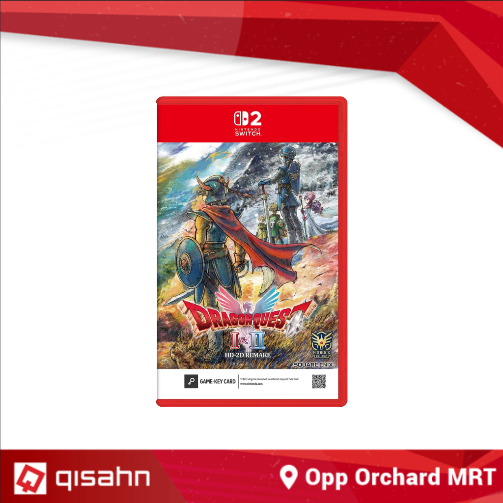 PRE-ORDER Dragon Quest I & II 1 & 2 HD-2D Remake (Game Key Card ...