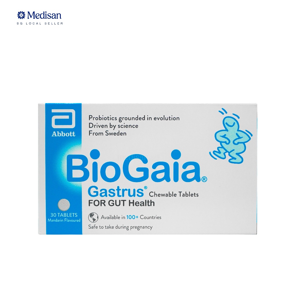 Biogaia Gastrus Tablets 30s | Shopee Singapore