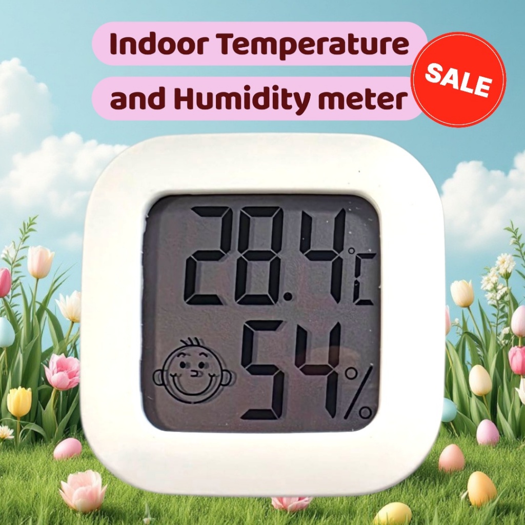 PINESEMI(SG)_ Indoor Temperature and Humidity meter _ Mini Electronic ...