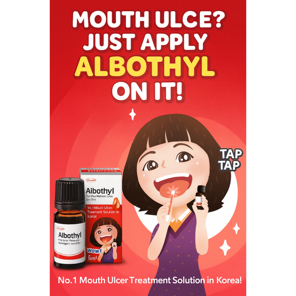 ALBOTHYL 5ml - fast Relief from mouth ulcers and canker sores | Shopee ...